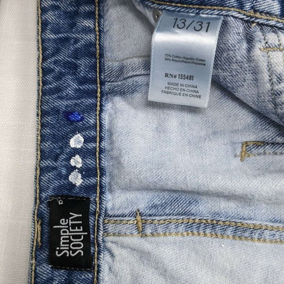 Simple Society | Jeans | Simple Society Womans Juniors Size 331 Acid ...